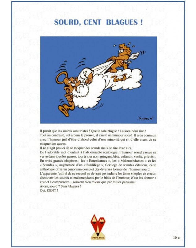 SOURD, CENT BLAGUES !, T1 (Renard, Marc)